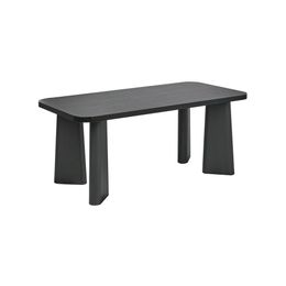 Beliani Esszimmertisch ATLIN in Schwarz - (W) 90 x (H) 75 x (L) 180 cm | Gr.: onesize