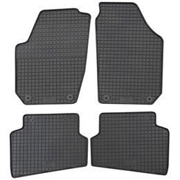 Petex Fußmattensatz schwarz - vorbereitet für Befestigungssystem SKODA 24110