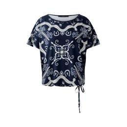 Oui Shirt in dk blue blue | Gr.: 44