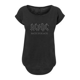 F4NT4STIC T-Shirt AC/DC Back in Black in schwarz | Gr.: XL