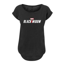 F4NT4STIC T-Shirt Marvel Black Widow Movie Logo in schwarz | Gr.: XL