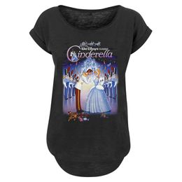 F4NT4STIC T-Shirt Disney Cinderella Aschenputtel Collage Poster in schwarz | Gr.: XXL