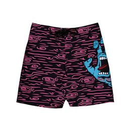 Santa Cruz Badeshort "Screaming Hand Boardshort" in Braun | Gr.: 32