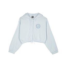 Santa Cruz Hoodie "Check Outline Ringed Dot Zip" in Blau | Gr.: 10