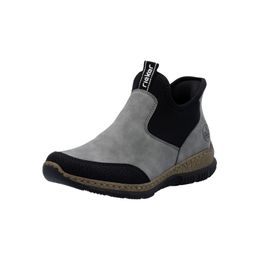 Rieker Stiefelette in Schwarz/Stone | Gr.: 40
