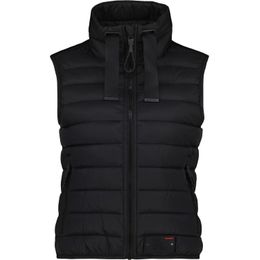 alife and kickin Steppweste ALIFE & KICKIN "Damen RujaAK A", Damen, Gr. XS, schwarz, 100% Polyamid, Westen