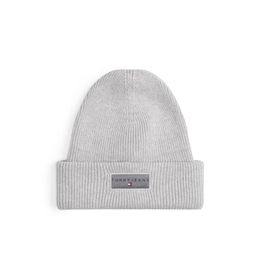 Tommy Jeans Beanie »TJM LINEAR« in Grobstrick, mit Umschlag Mid Grey Heather
