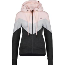 ALIFE & KICKIN Kapuzensweatjacke »Damen StellinaAK A« moonless melange XL XL StellinaAK A von alife and kickin - die Sweatjacke für entspannte...