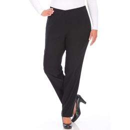 KjBRAND Schlupfhose »SUSIE Bengaline« Sommerhose mit Schlupfbund black 52 - N-Gr N-Gr 52 Knöchellange Schlupfhose SUSIE von KjBRAND