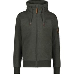 ALIFE & KICKIN Sweatjacke »Herren EliasAK A« stone melange XXL XXL Sportlich bequeme Herrensweatjacke EliasAK A von alife and kickin mit...