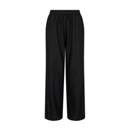 Freequent Leinenhose »FQLAVA-PANT« Sommerhose aus Leinenmix und mit Kordelzug Black L - N-Gr N-Gr L Leichte Stoffhose für Damen von Freequent