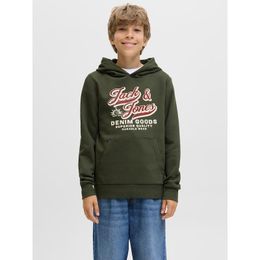 Jack & Jones JACK & JONES JUNIOR Kapuzensweatshirt &raquo;JJELOGO SWEAT HOOD 2 COL AW25 NOOS JNR&laquo; Duffel Bag 152 152 Sweater von Jack & Jones Junior