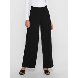 Jacqueline de Yong JDY Schlupfhose »LOUISVILLE CATIA WIDE PANT JRS NOOS« Sommerhose, hinten mit elastischem Bündchen Black S (36) - Länge 30 Länge 30 S (36) Weit...