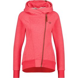 alife and kickin ALIFE & KICKIN Kapuzensweatjacke &raquo;Damen SnakecharmerAK A&laquo; coral melange M M Einfach nur l&auml;ssig! Die Kapuzensweatjacke SnakecharmerAK Avon Alife and...