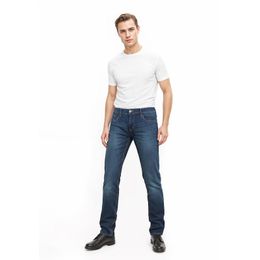 INDICODE Regular-fit-Jeans »INPittsburg« Dark Blue 34 - Länge 32 Länge 32 34 Gürtelschlaufen vorhanden, ideal für das Kombinieren mit deinem...