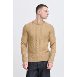 Blend Strickpullover »BHBASIM Crew« Cornstalk XXL XXL Lässiger Pullover von Blend