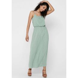 Only Maxikleid »ONLWINNER S/L MAXI DRESS NOOS PTM« Sommerkleid chinois green aop karo dot 34 (XS) - N-Gr N-Gr 34 (XS) Pflegeleichtes und...