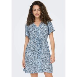 Only Minikleid »ONLEVIDA S/S SHORT DRESS WVN NOOS« Sommerkleid Provincial Blue AOP:SADIE FLOWER M - N-Gr N-Gr M Ideal für Casual-Looks: lockere...