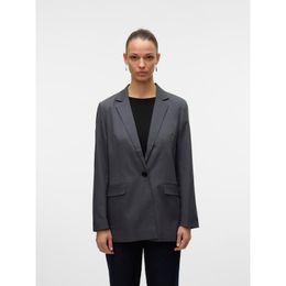 V&eacute;ro Moda Vero Moda Damen Blusenblazer &raquo;VMNILA LS SLIM BLAZER NOOS&laquo; grau 40