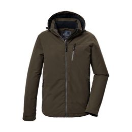 G.I.G.A. by Killtec G.I.G.A. DX BY KILLTEC Funktionsjacke &raquo;GW 64 MN JCKT&laquo; Wasserfeste, atmungsaktive Winterjacke mit verstellbarer Kapuze olivgr&uuml;n S S Herren...