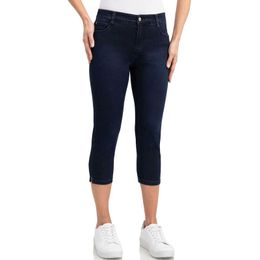 WONDERJEANS Caprijeans Sommerhose mit Stretch blue used 46 - Länge 21 Länge 21 46 Jeans Capri von Wonderjeans