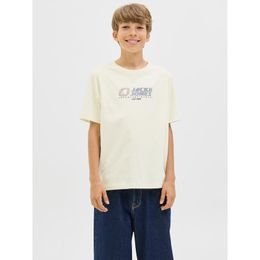 Jack & Jones JACK & JONES JUNIOR T-Shirt »JCOTIER FRONT PRINT TEE SS CN SN JNR« Sweet Corn 140 140 T-Shirt von Jack & Jones Junior
