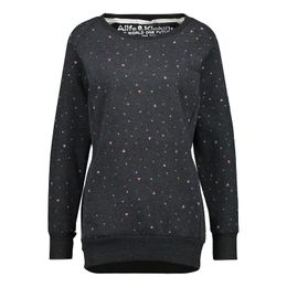 ALIFE & KICKIN Sweatshirt &raquo;Damen HelenAK B&laquo; moonless melange XS XS Absolut bequem und unverg&auml;nglich - der Sweatpullover HelenAK A von alife and kickin