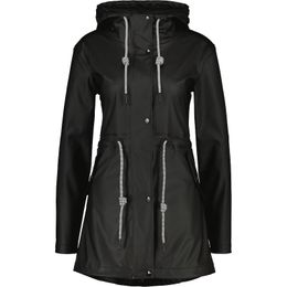 ALIFE & KICKIN Regenjacke »Damen EloiseAK A« moonless XL XL EloiseAK A die farbenfrohe Regen- Übergangsjacke für Damen von alife and kickin
