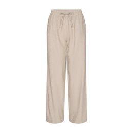 Freequent Leinenhose »FQLAVA-PANT« Sommerhose aus Leinenmix und mit Kordelzug Sand melange M - N-Gr N-Gr M Leichte Stoffhose für Damen von Freequent