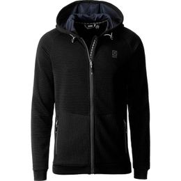 LPO Outdoorjacke »Vincent MN« hochgeschlossener Kragen black XXL XXL Atmungsaktive und schnell trocknende Funktionsjacke für alle Outdoor-Aktivitäten