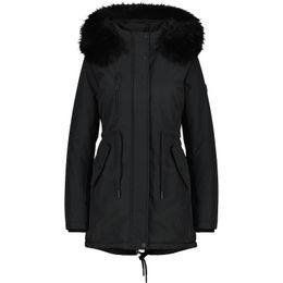 alife and kickin ALIFE & KICKIN Winterjacke »Damen KierseyAK A« Kurzer Mantel mit weichem Teddy-Innenfutter und abnehmbarer Kapuze black M M Modischer Damenparka...