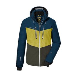 Killtec Skijacke »KSW 45 MN SKI JCKT« Trendige, wasserdichte Skijacke mit abnehmbarer Kapuze und Schneefang dunkelpetrol M M Herren Skijacke in...