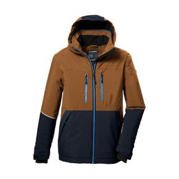 Killtec Skijacke »KSW 388 BYS SKI JCKT« Wasserdichte Skijacke mit 10.000 mm Wassersäule und vielen Taschen navy 140 140 Jungen Skijacke mit Kapuze...