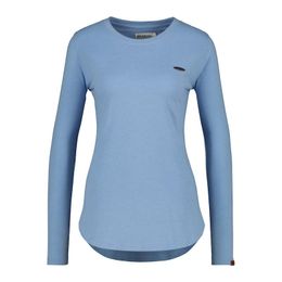 alife and kickin ALIFE & KICKIN Langarmshirt &raquo;Damen LeaAK A&laquo; fjord melange XXL XXL Trendfarbe gef&auml;llig? LeaAK A das sportlich feminine Damen Longsleeve von Alife...