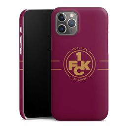 DeinDesign iPhone 12 Pro Handy Premium Case Smartphone Handyh&uuml;lle Schutzh&uuml;lle matt 1. Fc Kaiserslautern 125 Jahre Official Licensed Product Premium Case