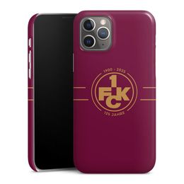 DeinDesign iPhone 12 Pro Handy Premium Case Smartphone Handyh&uuml;lle Schutzh&uuml;lle gl&auml;nzend 1. Fc Kaiserslautern 125 Jahre Official Licensed Product Premium Case