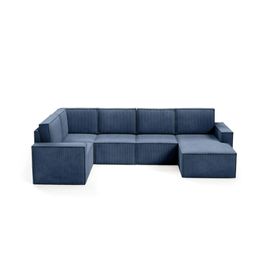 Wohnlandschaft Orto blau Ma&szlig;e (cm): B: 311 H: 93 Sofas > Sofas nach Material > Stoffsofas &raquo; Sofa DE