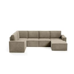 Wohnlandschaft Orto braun Ma&szlig;e (cm): B: 311 H: 93 Sofas > Sofas nach Material > Stoffsofas &raquo; Sofa DE