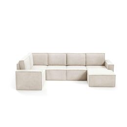 Wohnlandschaft Orto beige Ma&szlig;e (cm): B: 311 H: 93 Sofas > Sofas nach Material > Stoffsofas &raquo; Sofa DE