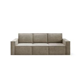 Einzelsofa Orto braun Ma&szlig;e (cm): B: 247 H: 93 Sofas > Sofas nach Material > Stoffsofas &raquo; Sofa DE