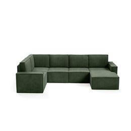 Wohnlandschaft Orto gr&uuml;n Ma&szlig;e (cm): B: 311 H: 93 Sofas > Sofas nach Material > Stoffsofas &raquo; Sofa DE