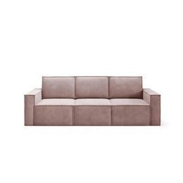 Einzelsofa Orto rosa/pink Ma&szlig;e (cm): B: 247 H: 93 Sofas > Sofas nach Material > Stoffsofas &raquo; Sofa DE