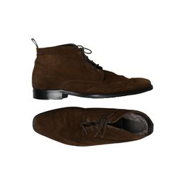 BOSS Black Stiefel Herren Größe 43.5 Second Hand braun