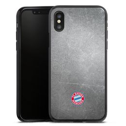 DeinDesign iPhone X Handy Silikon H&uuml;lle Case schwarz Handyh&uuml;lle Fcb Official Licensed Product Fc Bayern M&uuml;nchen