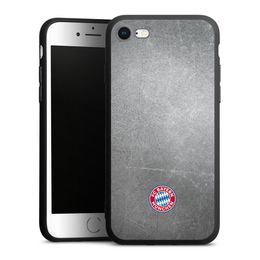 DeinDesign iPhone SE (2020) Handy Premium Silikon H&uuml;lle Handyh&uuml;lle schwarz Case Fc Bayern M&uuml;nchen Official Licensed Product Fcb Silikon Premium Case