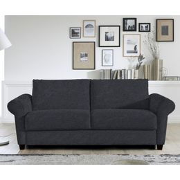 Schlafsofa Bali, B:211cm, grau, 100%PES, Kinderzimmer, Sofas, "ELISA Dauerschläfer in 140 und 160er Breite", 3 Matratzen-Qualitäten, wahlweise