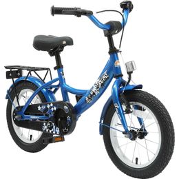 Bikestar Kinderfahrrad "Classic", 24cm, 14 Zoll (35,56cm), blau, Fahrräder