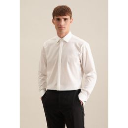 Seidensticker Herren Smokinghemd "Schwarze Rose", beige, Gr. 44, unifarben, 100% Baumwolle, Hemden, Gala Uni