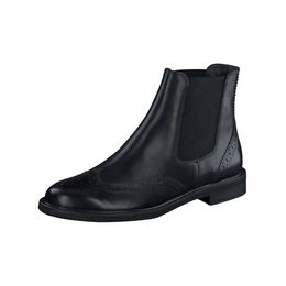 Paul Green Damen Stiefelette "Paul Green Stiefelette Glattleder", Gr. 37, schwarz, Glattleder, Schuhe