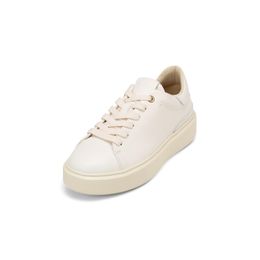 Marc O'Polo MARC O'POLO Damen Sneaker "aus hochwertigem Rindleder", Gr. 40, weiß, Obermaterial: 100% Leder (Rind), unifarben, Schuhe